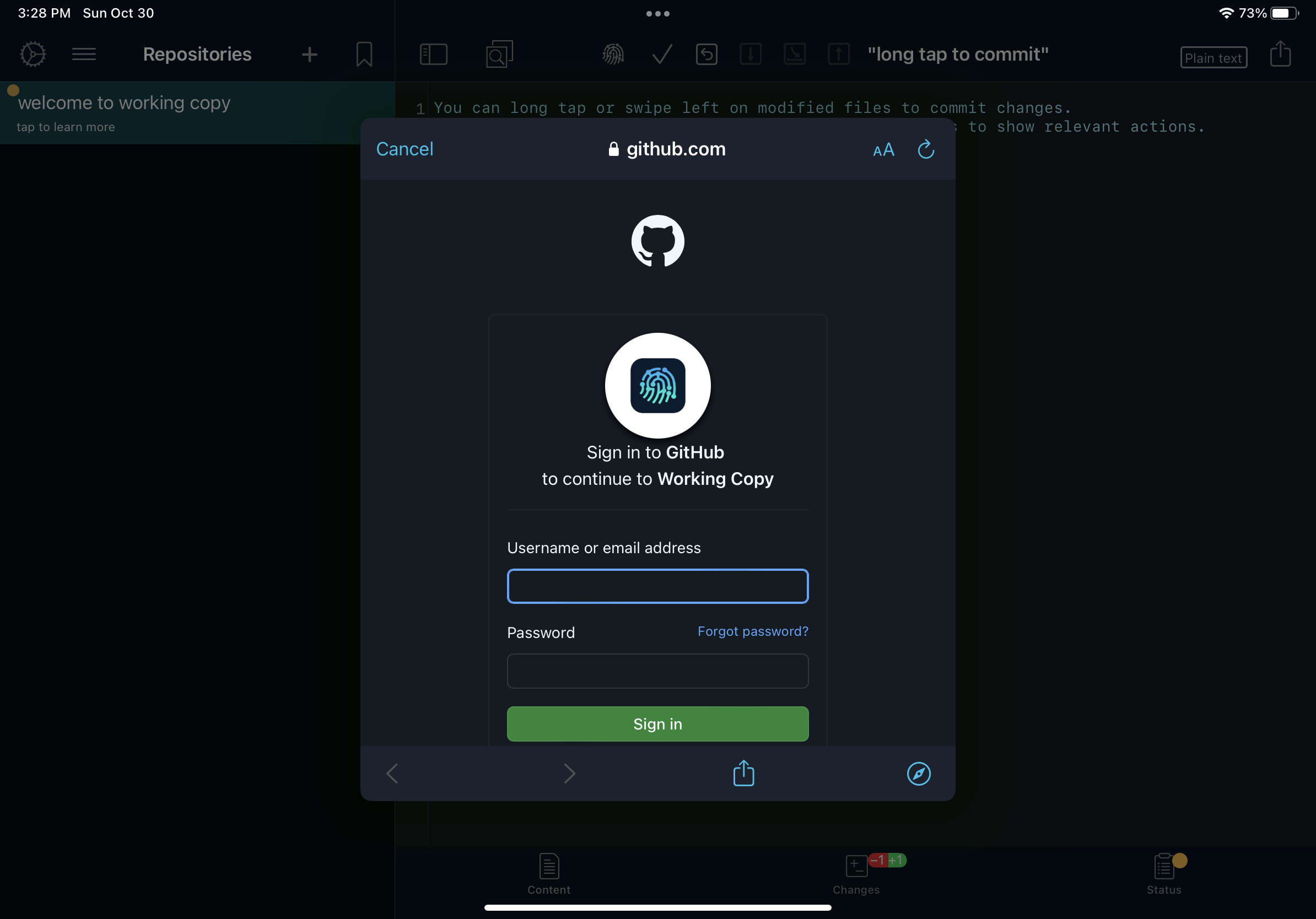 Sync your Obsidian Vault on iOS with GitHub, Working Copy, and Apple Shortcuts | Megan Sullivan